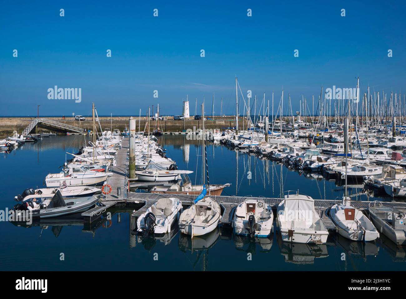 France, Loire Atlantique, Piriac sur Mer, the marina Stock Photo - Alamy