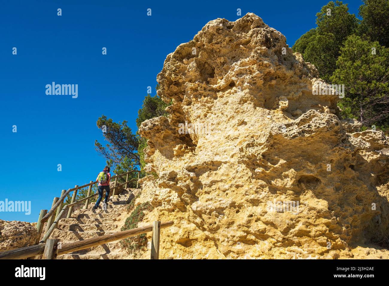 France, Bouches du Rhone, Blue Coast, Carry-le-Rouet, hike on the ...