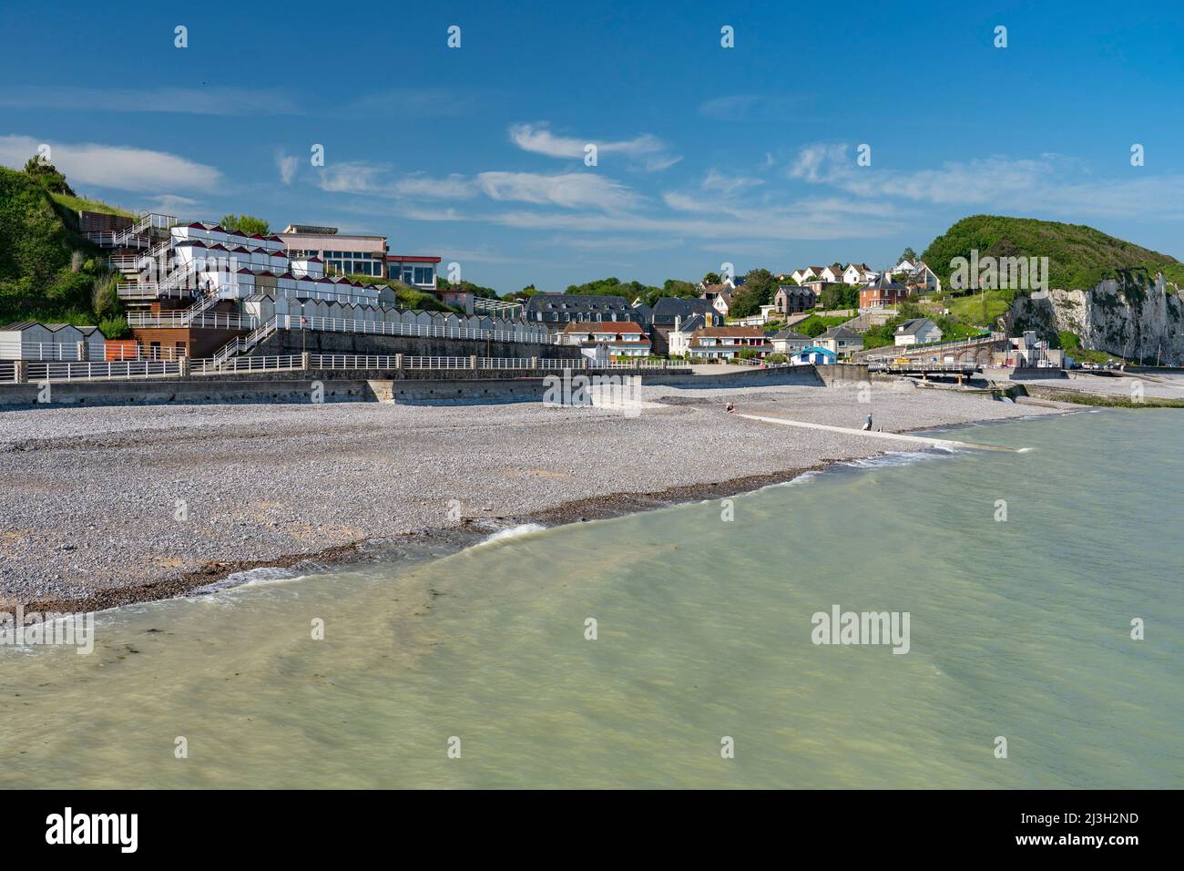France, Seine Maritime, Veules les Roses, The Most Beautiful Villages ...