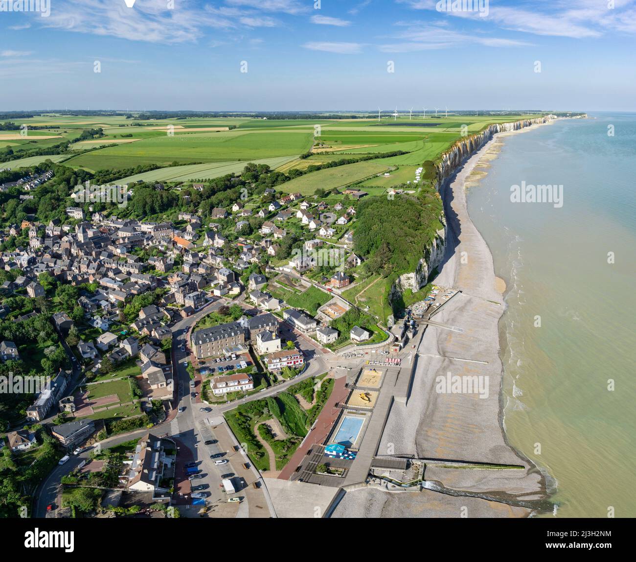 France, Seine Maritime, Veules les Roses, The Most Beautiful Villages ...