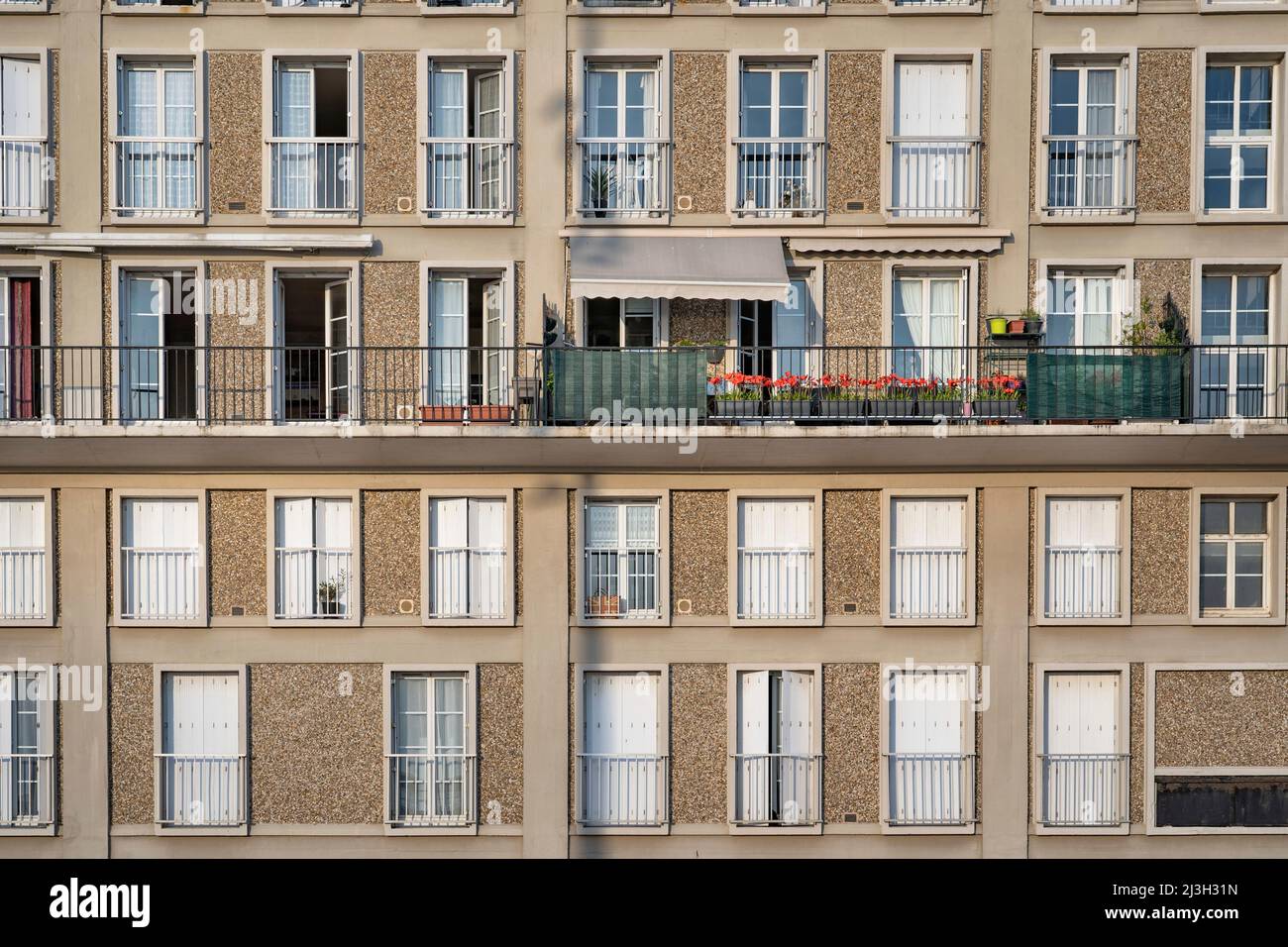 France, Seine Maritime, Le Havre, buildings, Auguste Perret ...