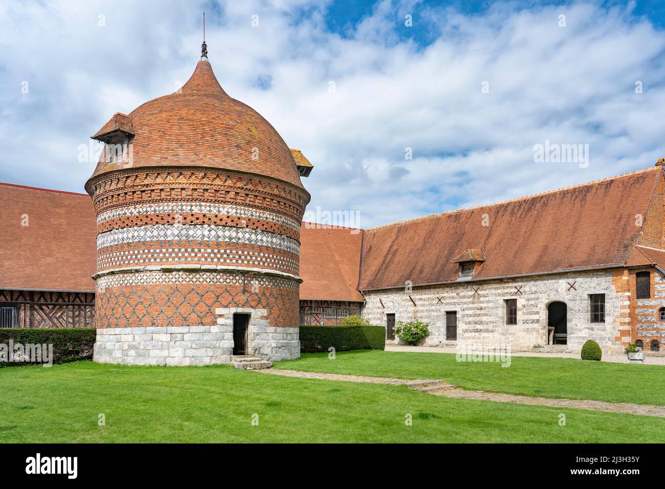 France, Seine Maritime, Varengeville sur Mer, manor of Ango ...
