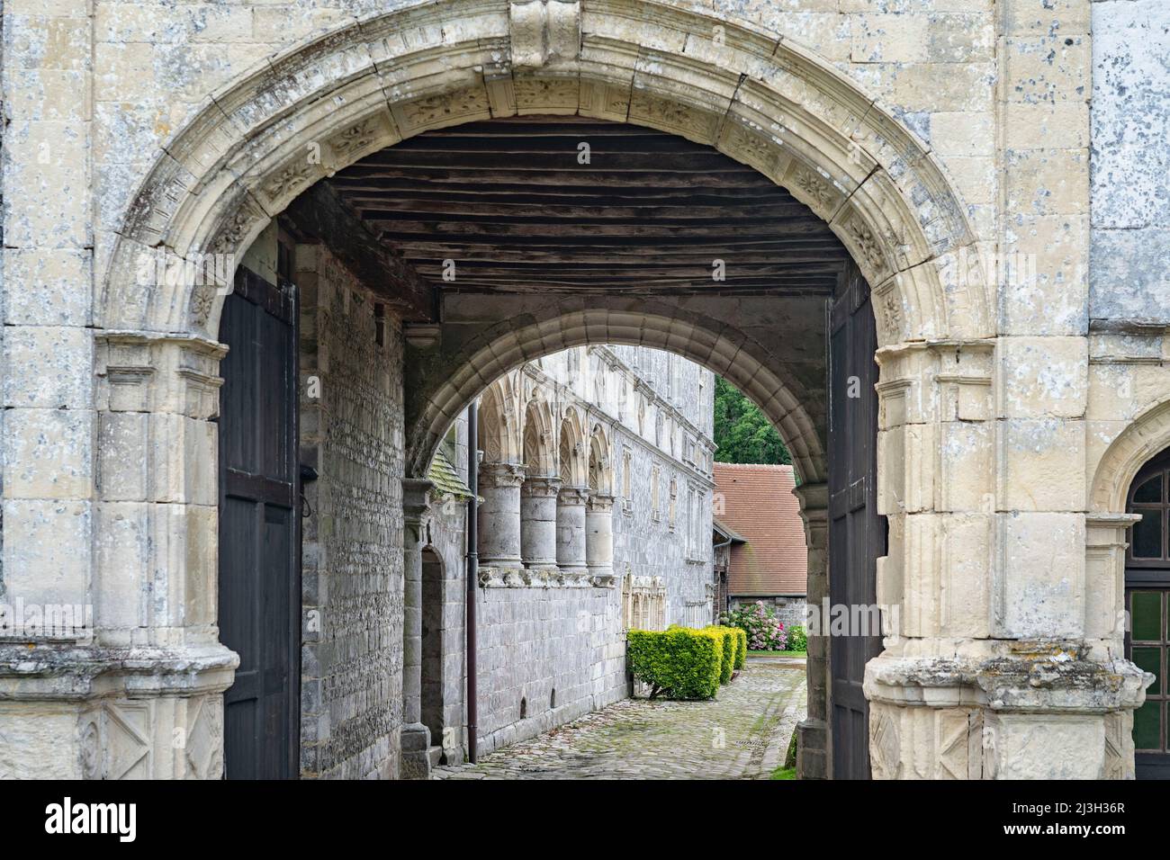 France, Seine Maritime, Varengeville sur Mer, manor of Ango ...
