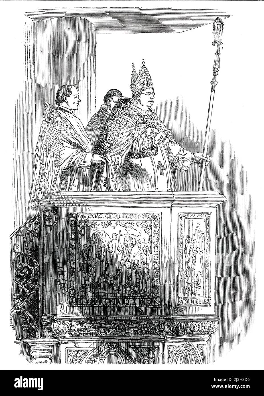 Cardinal Wiseman, Preaching, 1850. 'The ceremonial prescribed by the ...