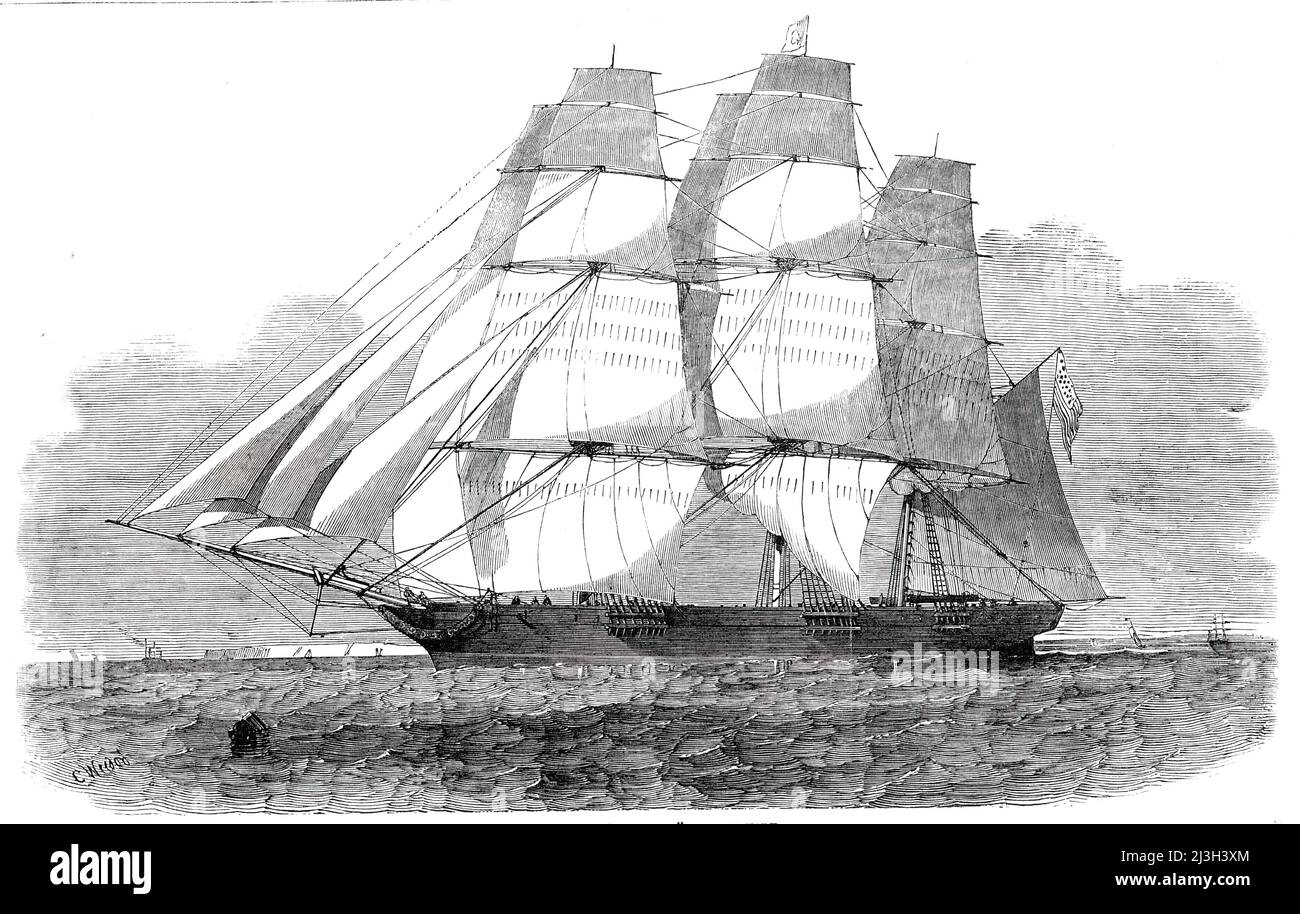 Clipper ship 1850 hi-res stock photography and images - Alamy