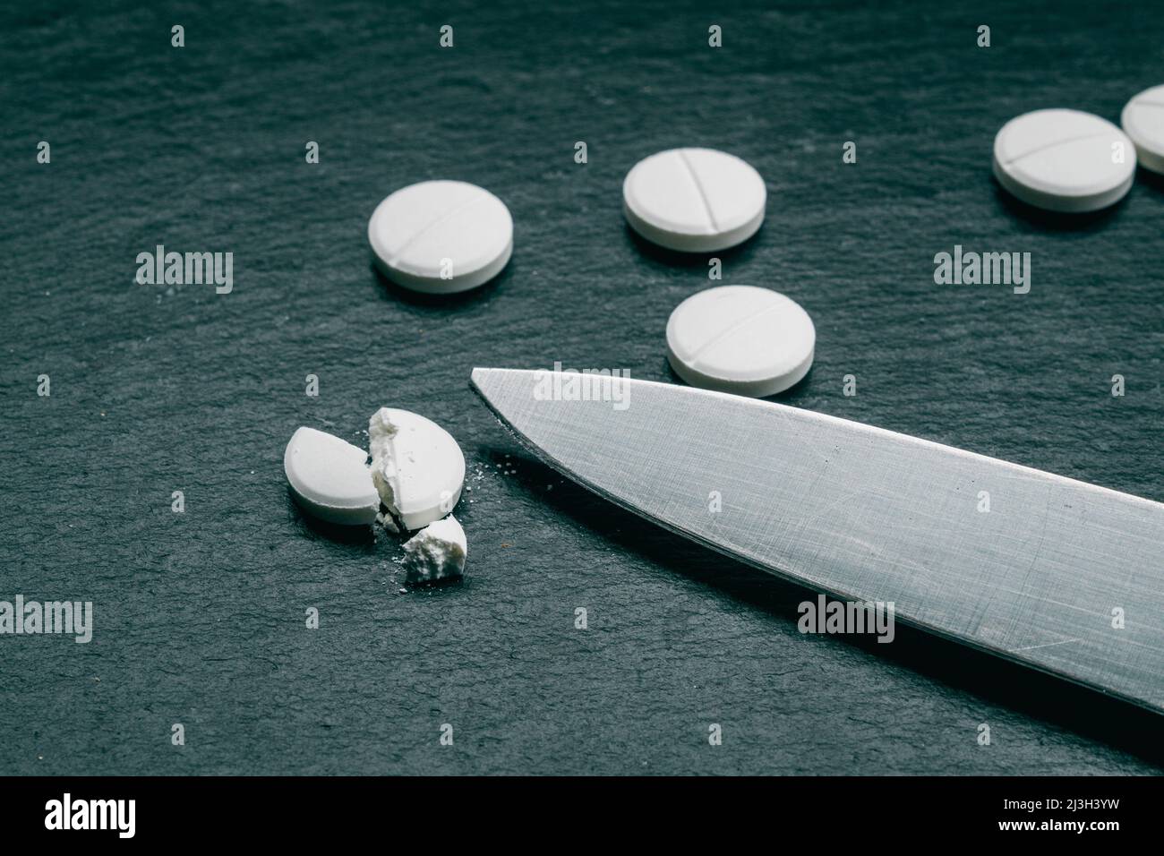 MDMA Pill known as ecstasy E or molly, is a psychoactive drug primarily ...