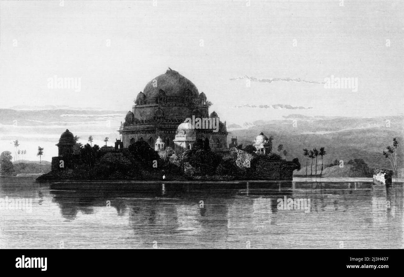 Sher shah suri tomb Black and White Stock Photos & Images - Alamy