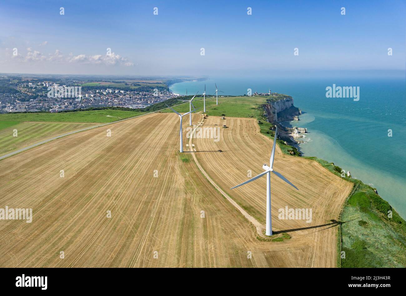 Fecamp aerial view hi-res stock photography and images - Alamy