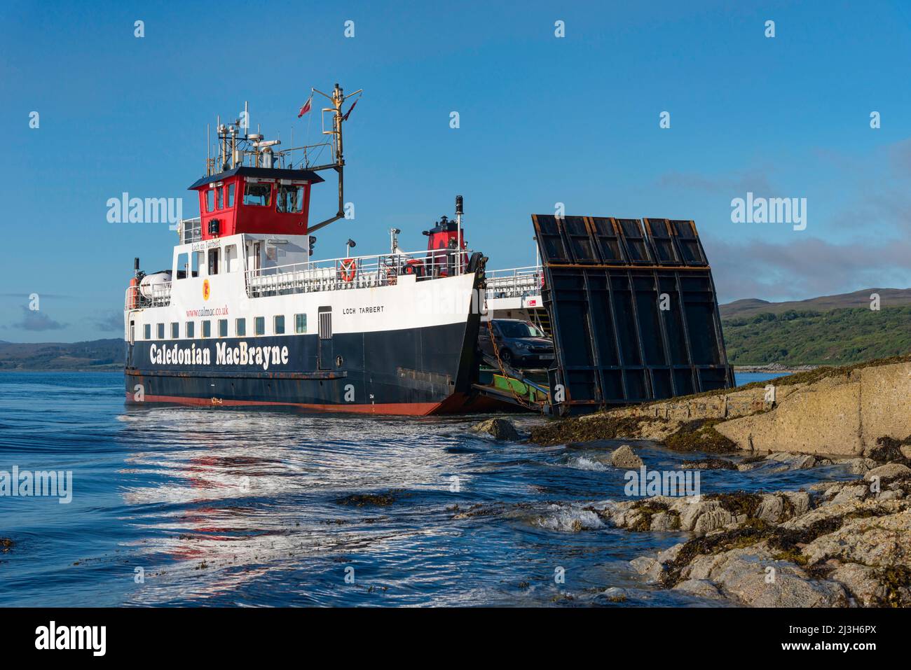 Loch Tarbert is a ferry operated by Caledonian MacBrayne on inter ...