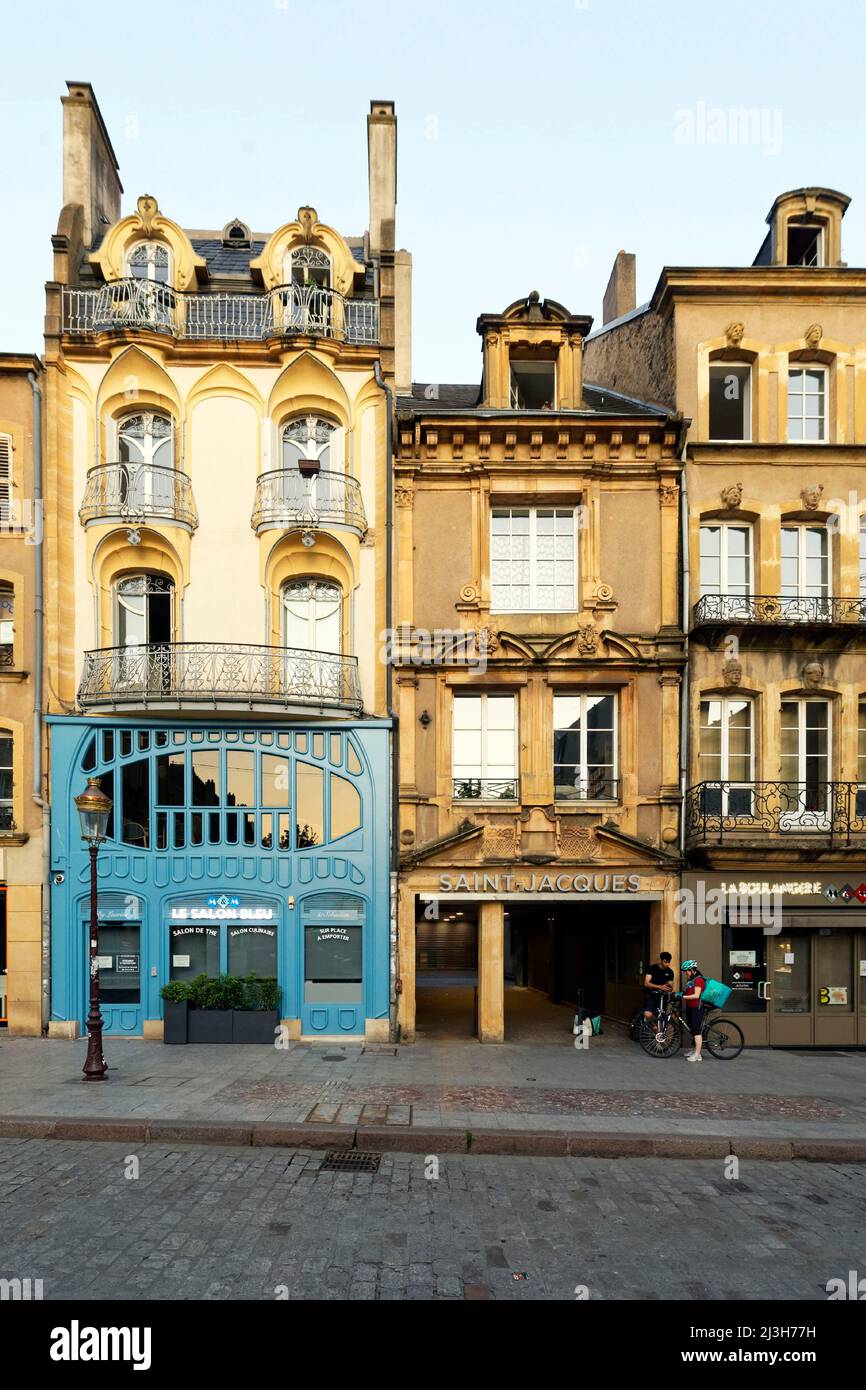 France, Moselle, Metz, St Jacques square Stock Photo - Alamy