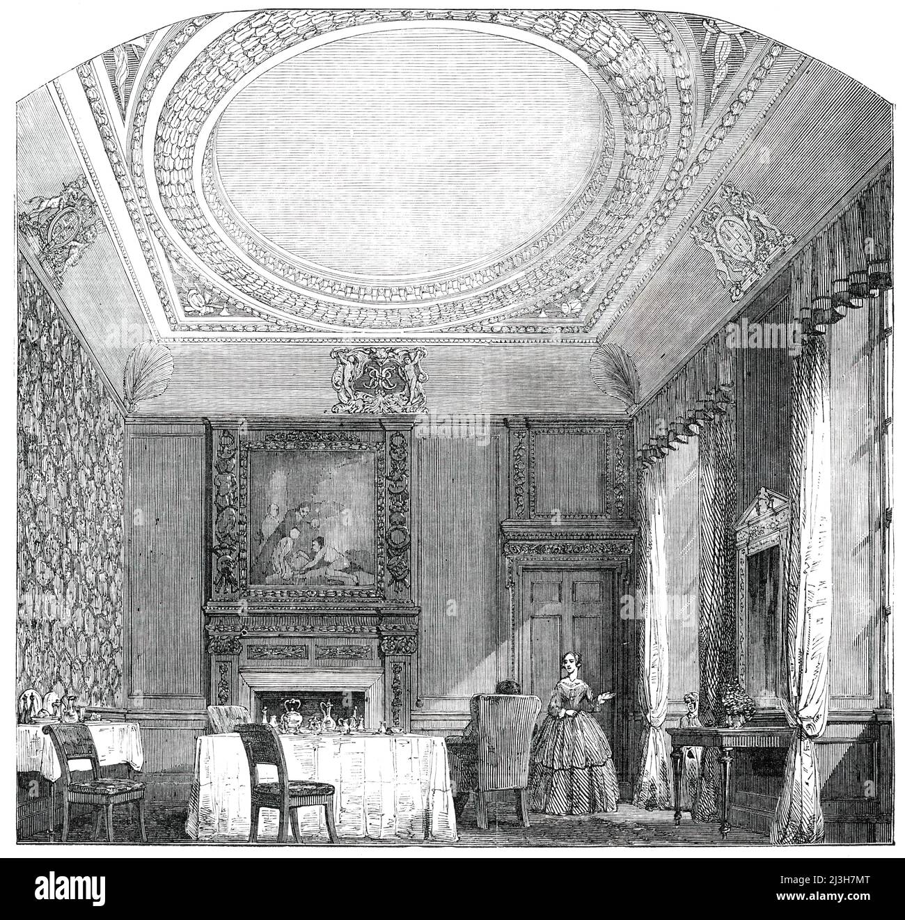 Holyrood palace room hi-res stock photography and images - Alamy