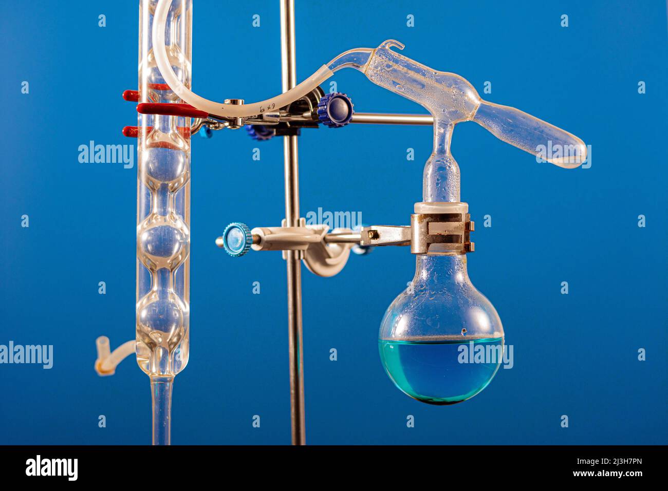 Laboratory device for distillation of volatile liquid fractions Stock ...