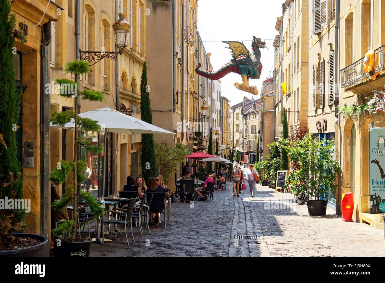 France, Moselle, Metz, Taison street Stock Photo - Alamy