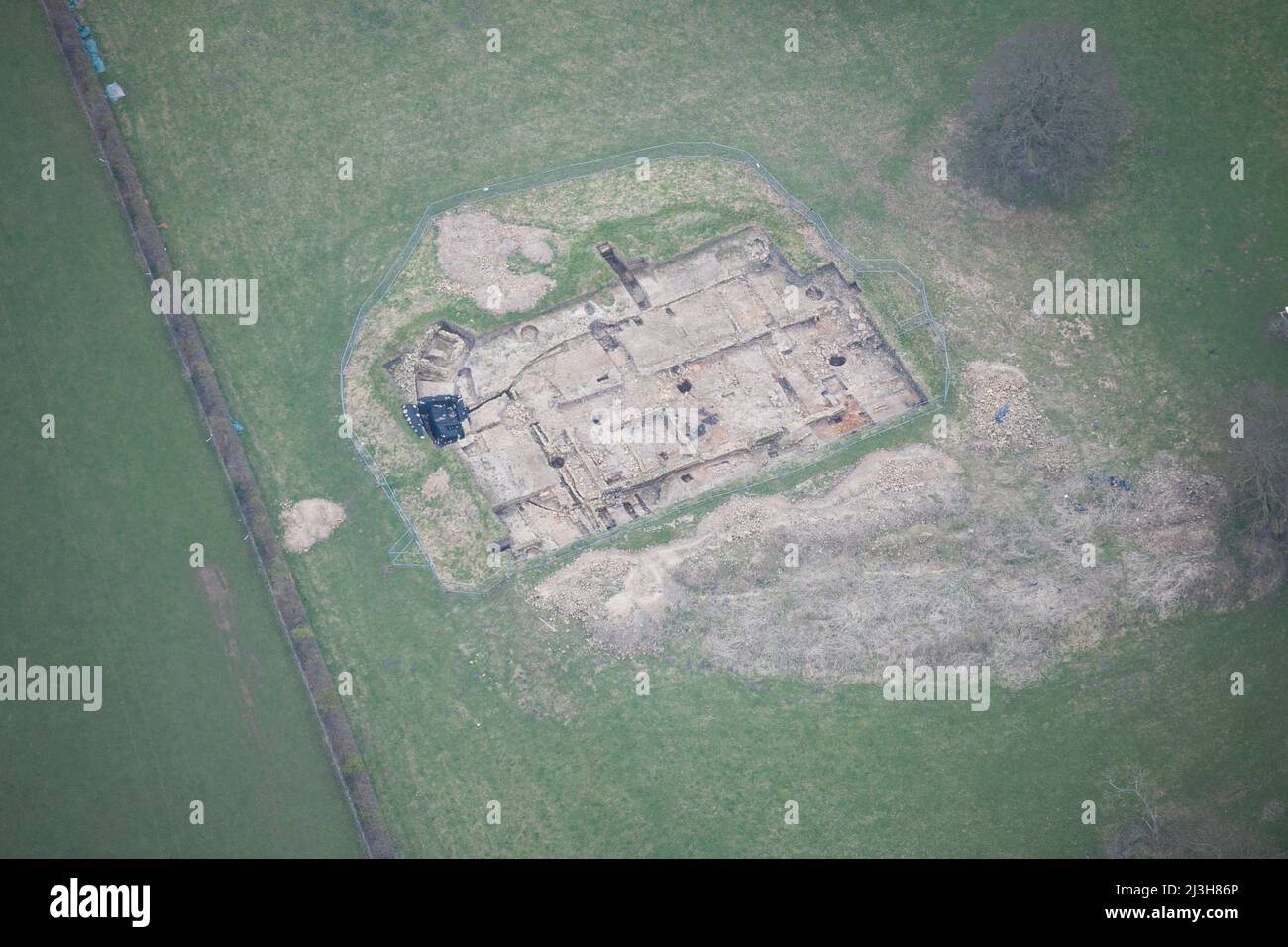 Binchester roman fort hi-res stock photography and images - Alamy
