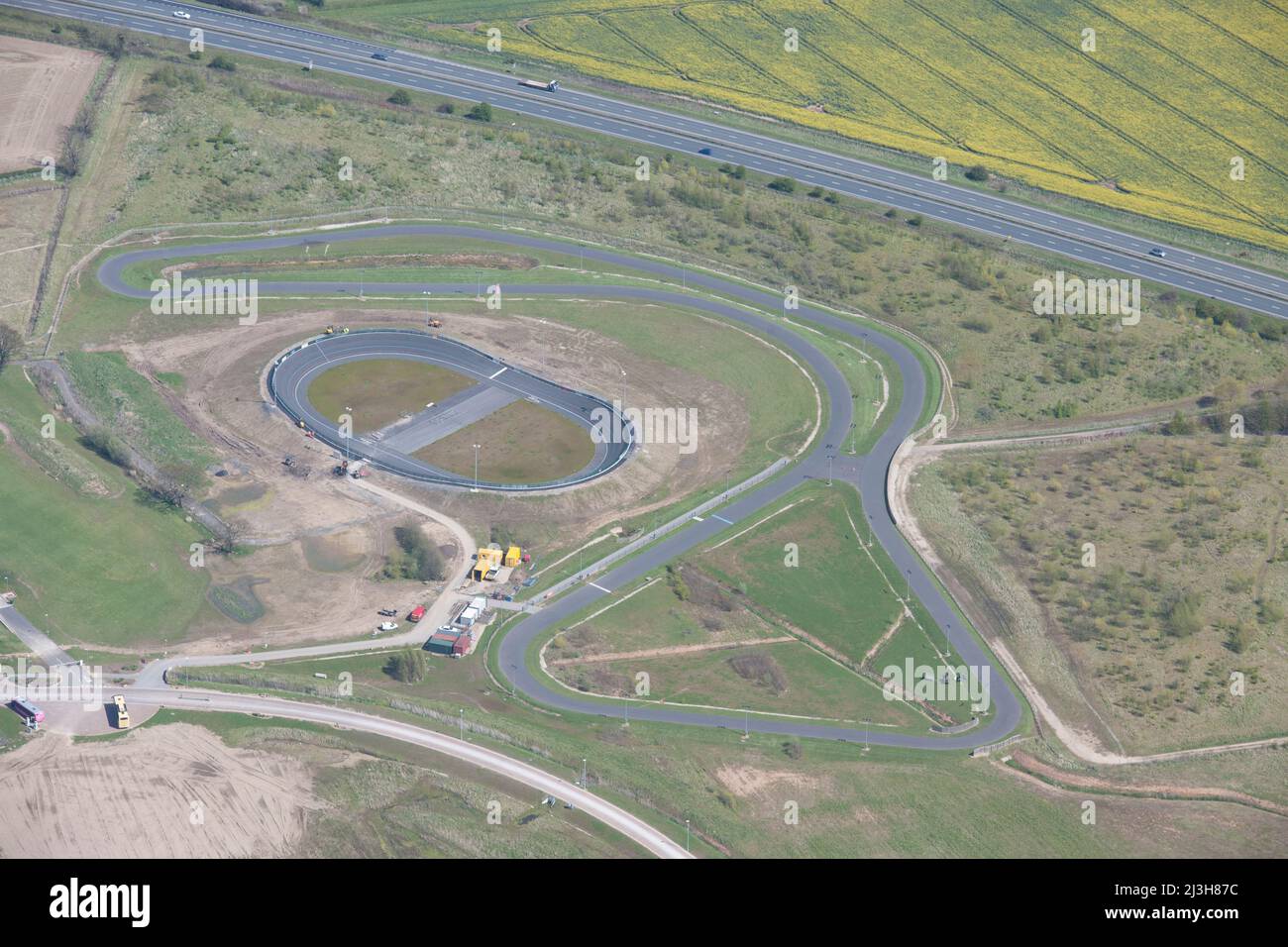 York Sport velodrome and cycle circuit, York, 2016 Stock Photo - Alamy