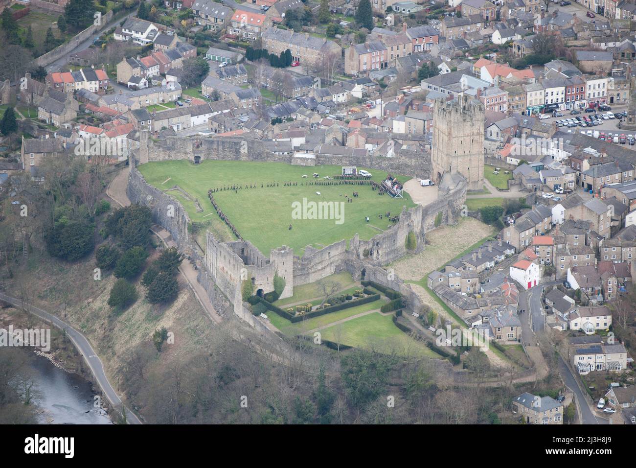 Castle richmond ruin hi-res stock photography and images - Alamy
