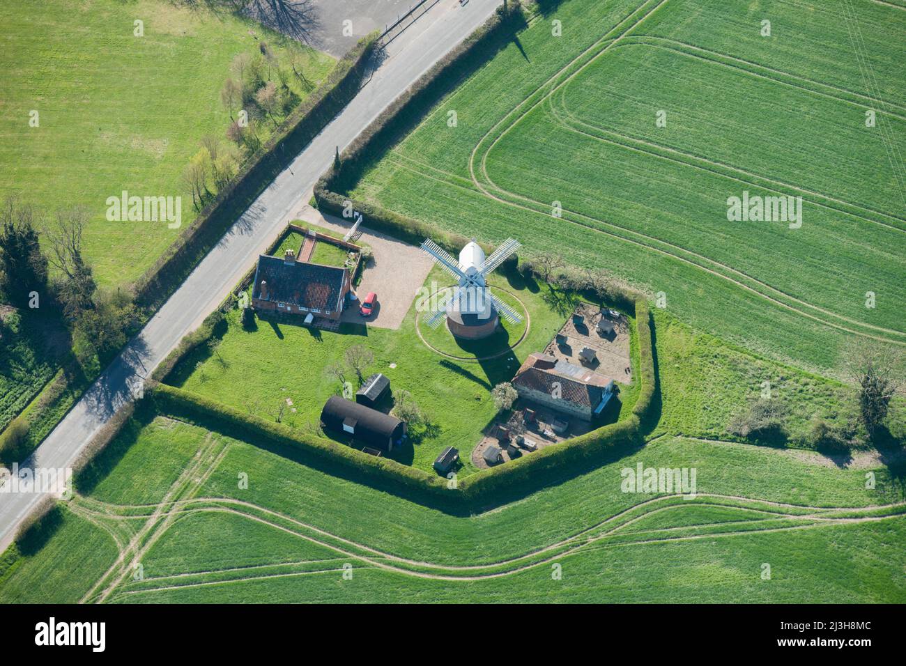 The windmill house suffolk hi-res stock photography and images - Alamy