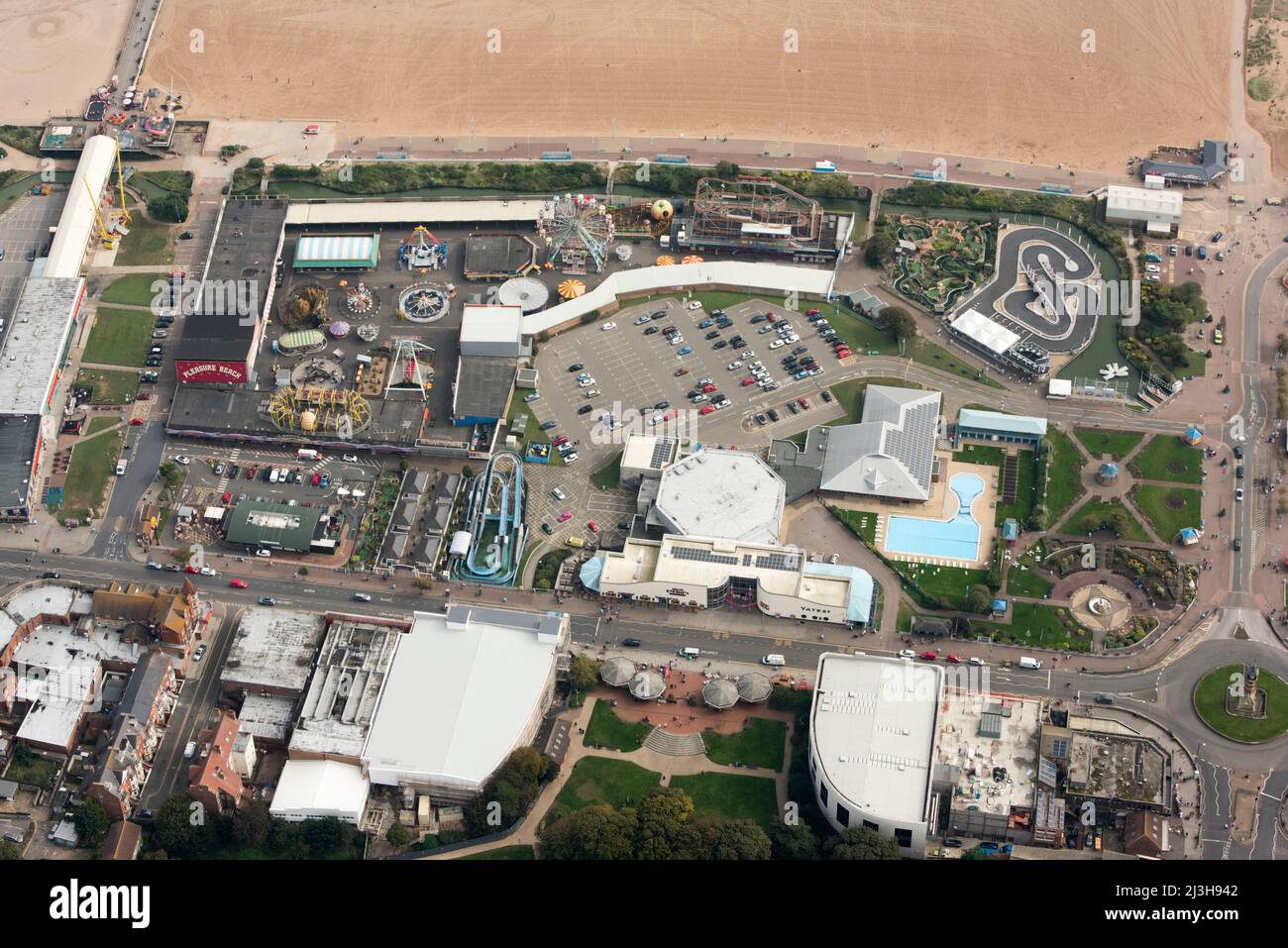 The Pleasure Beach, Skegness, Lincolnshire, 2017 Stock Photo - Alamy
