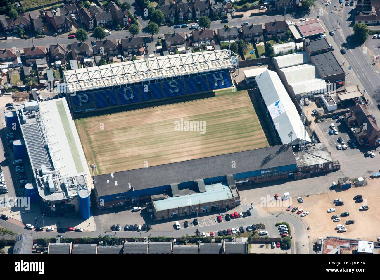 Football stadium stands birds eye view hi-res stock photography and ...