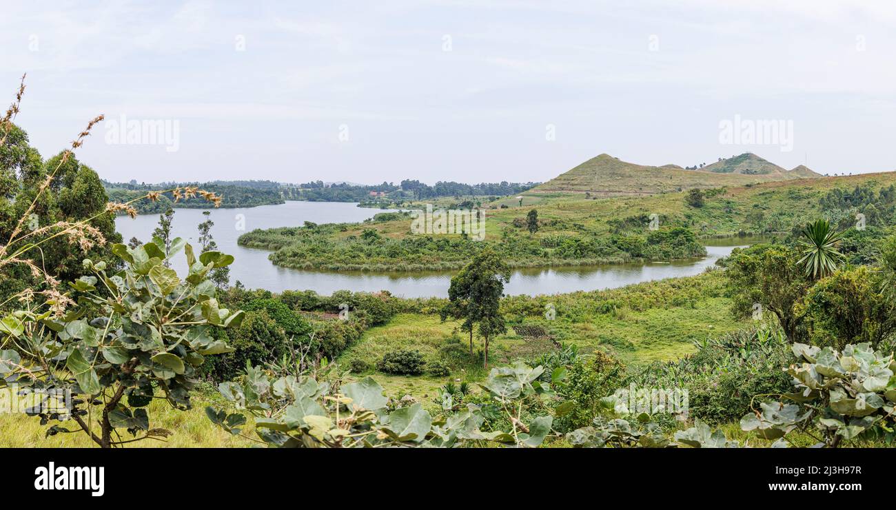 Uganda, Kabarole district, Fort Portal, Saaka lake Stock Photo - Alamy