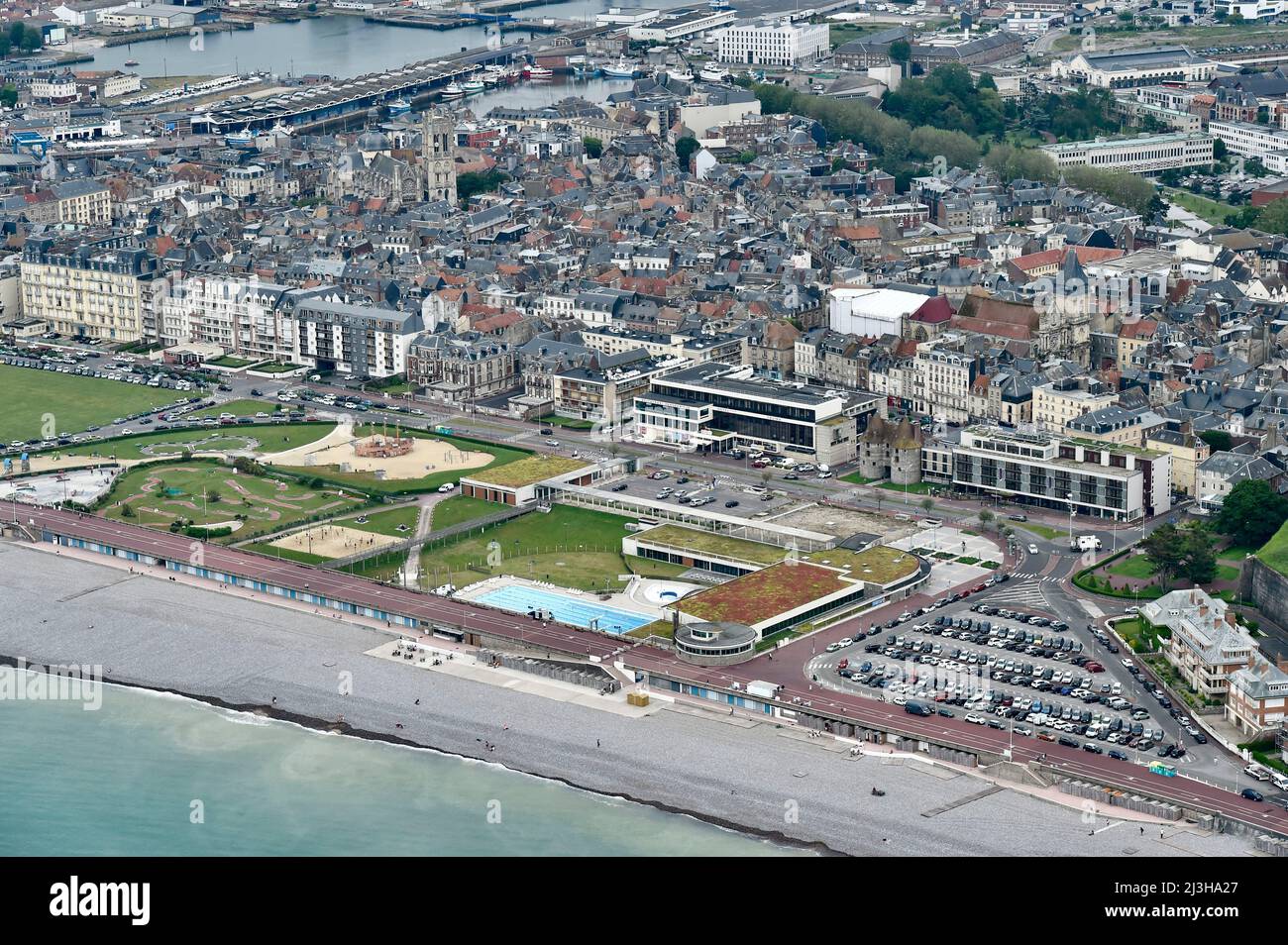 On the beach dieppe hi-res stock photography and images - Alamy