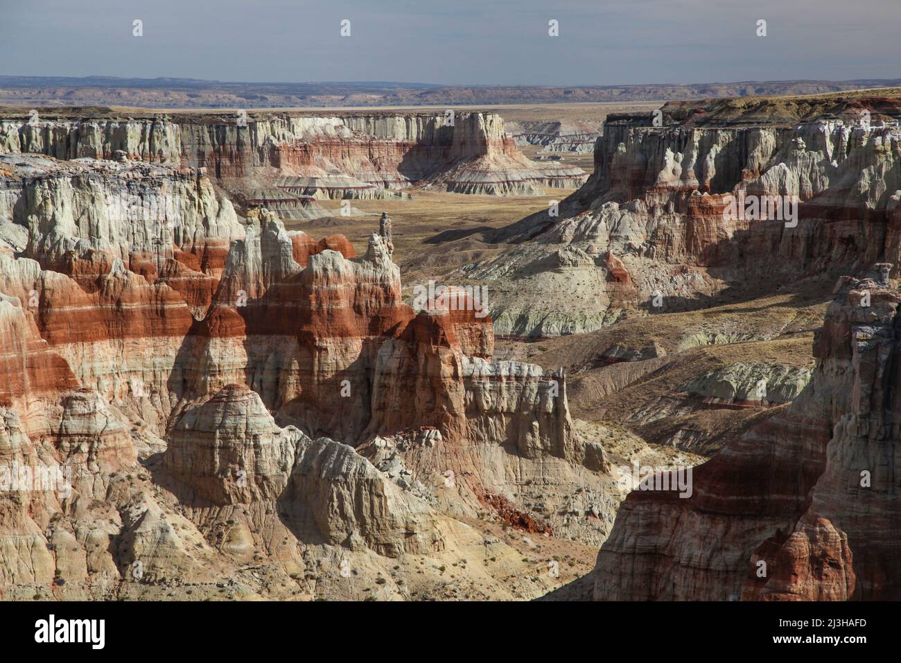 Coal Mine Canyon is in a remote location in northeastern Arizona Stock ...