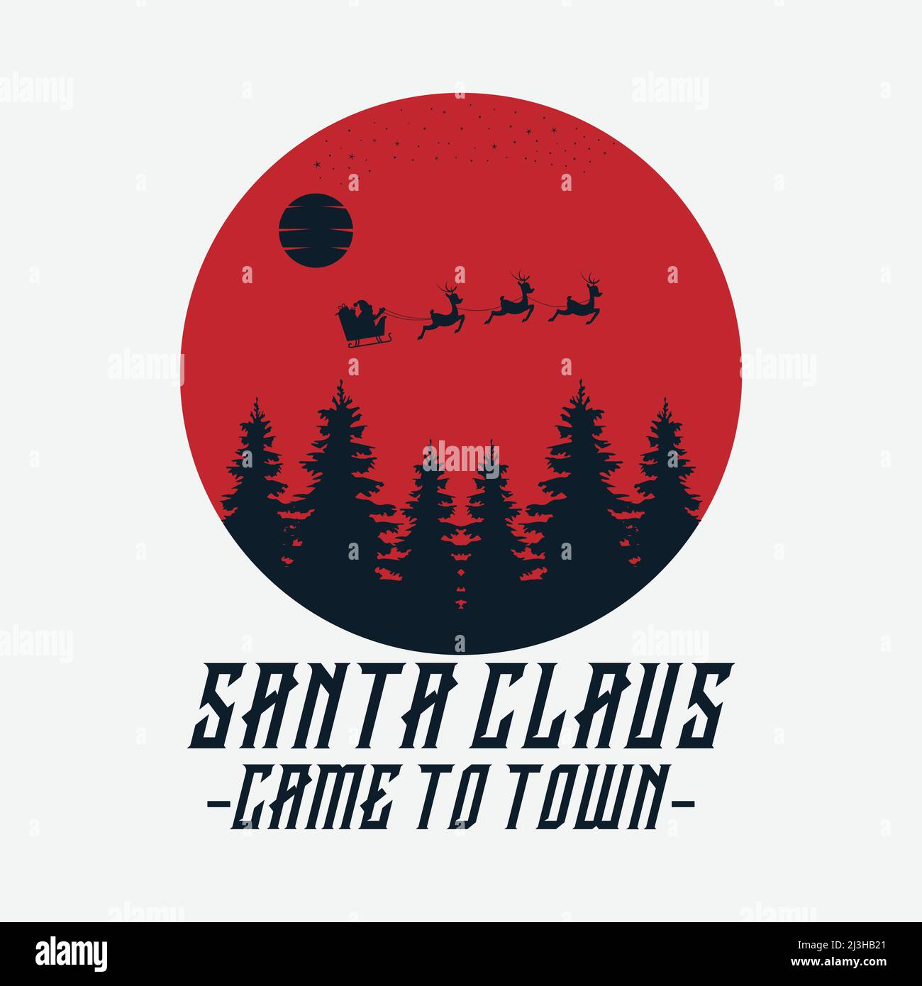 Christmas eve vector design Stock Vector Image & Art - Alamy