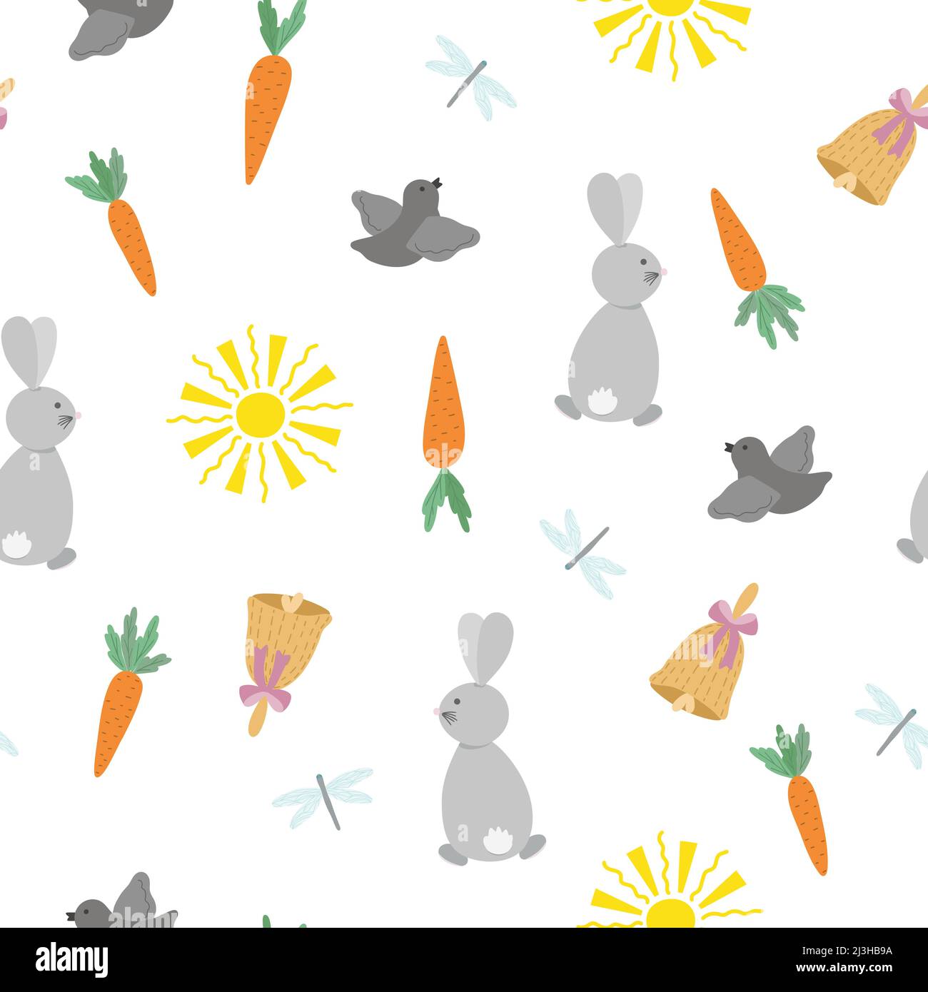 Bunny bell Stock Vector Images - Alamy