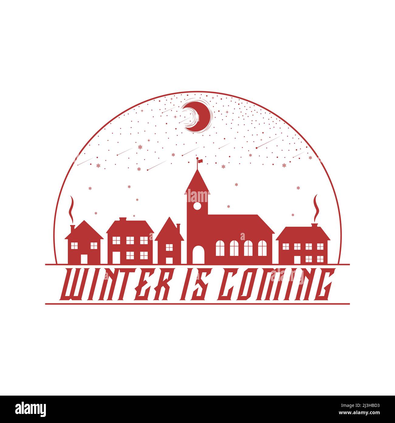 Christmas eve vector design Stock Vector Image & Art - Alamy