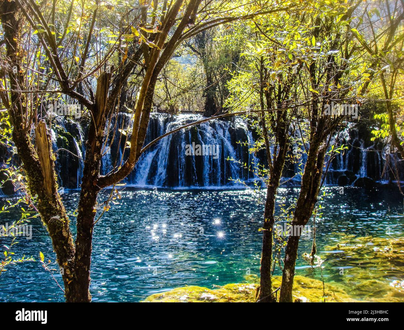 Jiuzhaigou park hi-res stock photography and images - Alamy