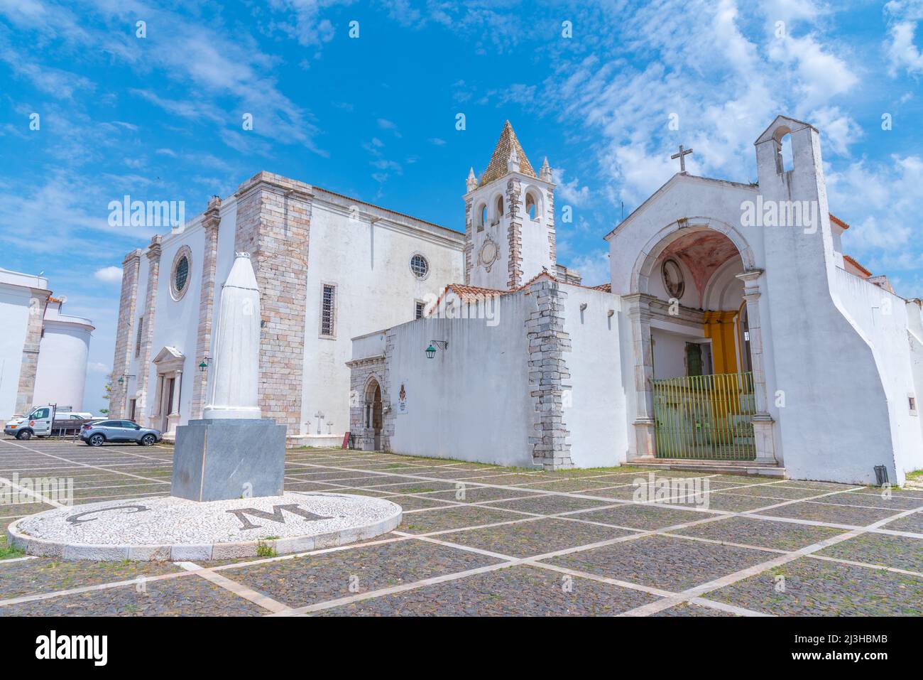 Estremoz portugal santa maria church hi-res stock photography and ...