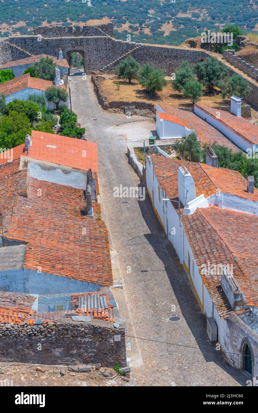 Evoramonte village portugal castle aerial hi-res stock photography and ...