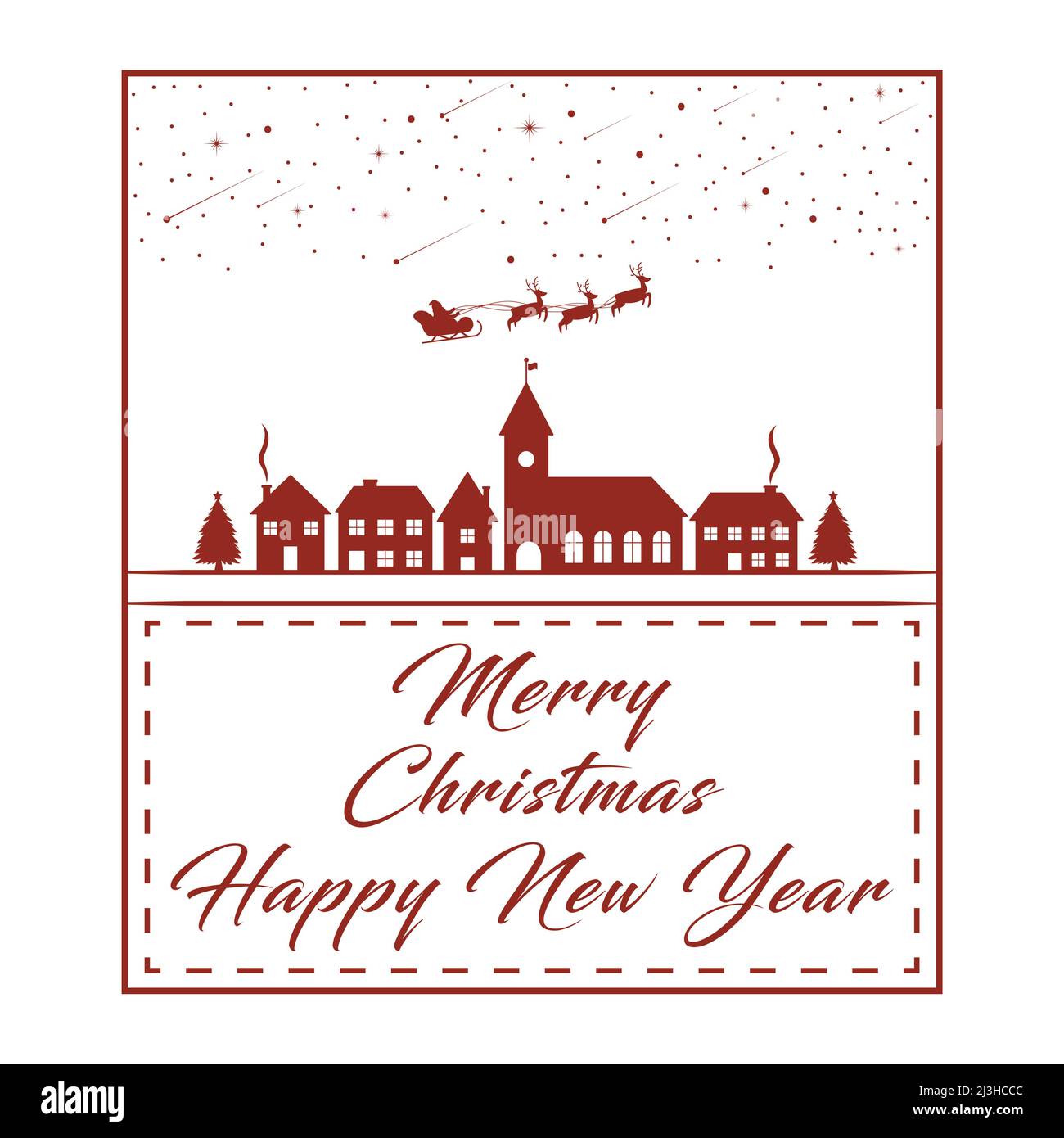 Christmas eve vector design Stock Vector Image & Art - Alamy