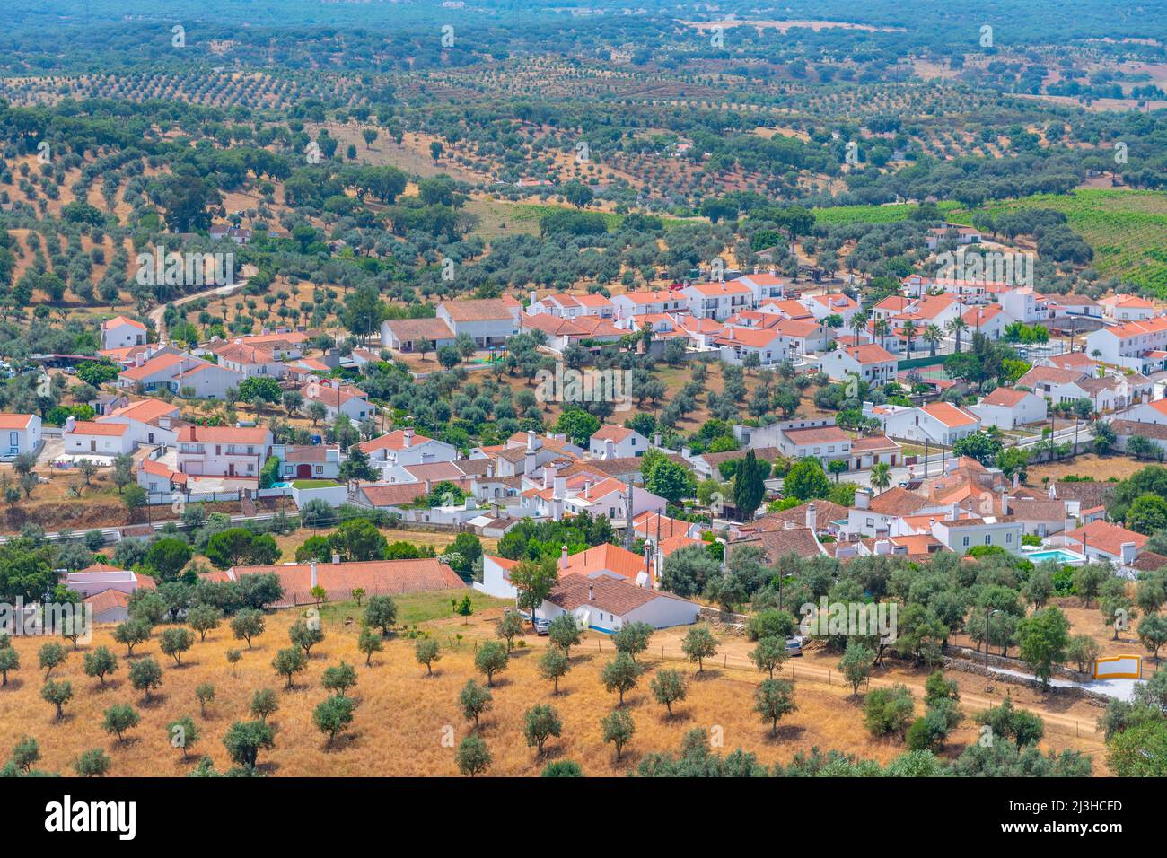 Rural landscape of Alentejo region in Portugal Stock Photo - Alamy