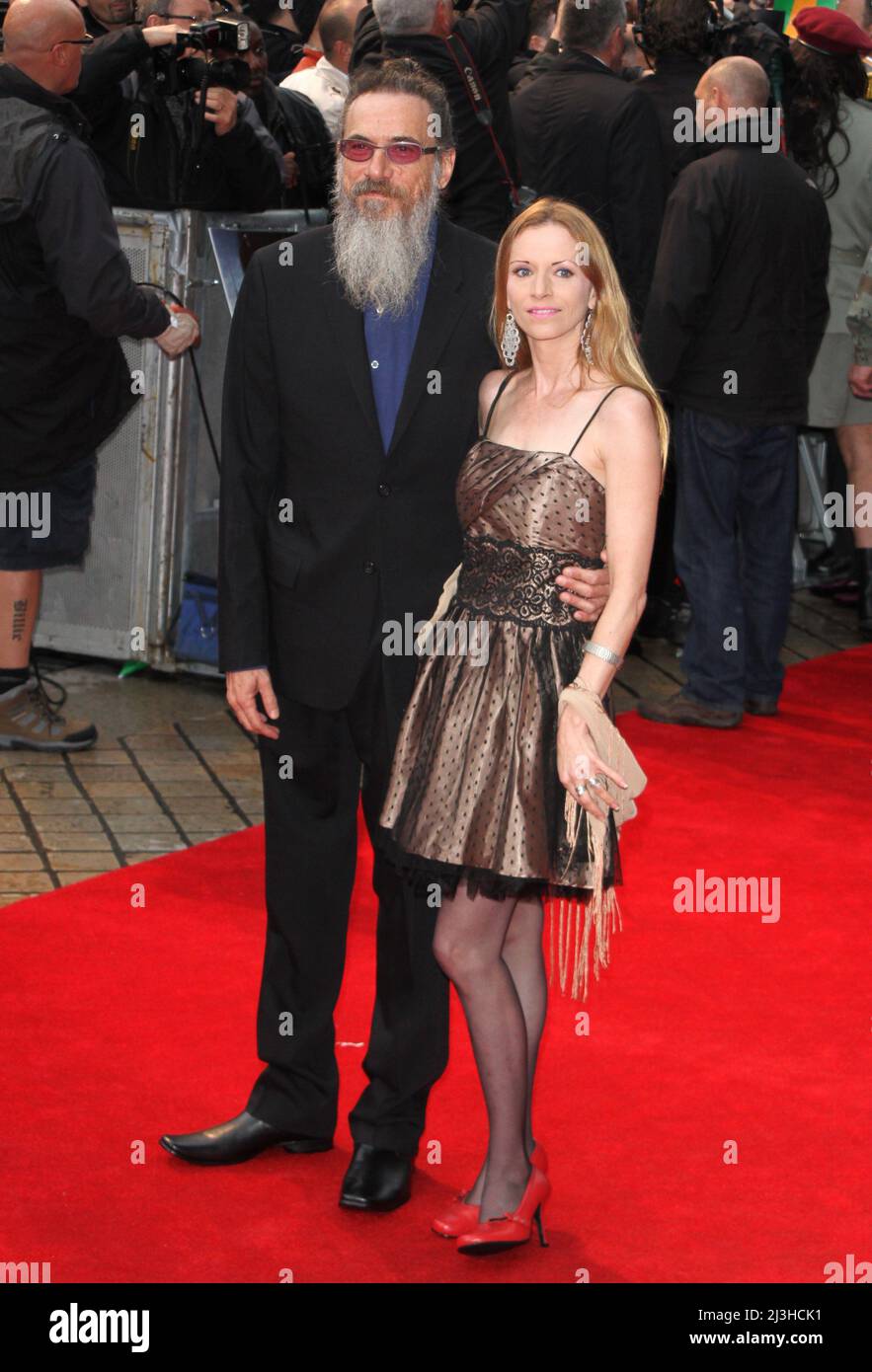 London, UK. Larry Charles at the World Premiere of the film The Dictator held at the Royal ...