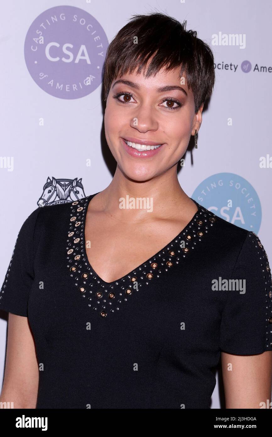 NEW YORK, NY – JANUARY 19: Cush Jumbo arrives at The Casting Society of ...