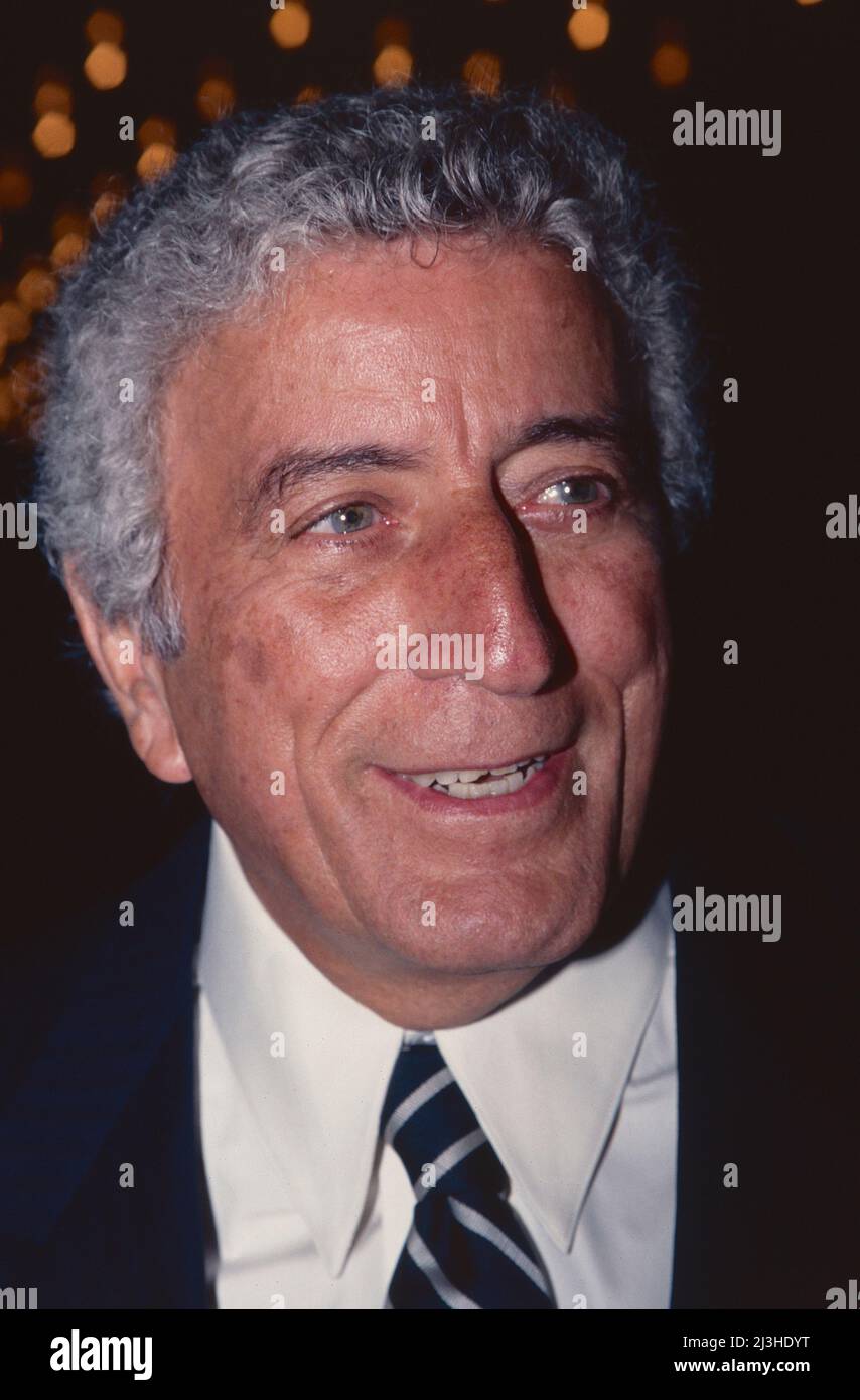 Tony Bennett in New York City on October 2, 1994. Photo Credit: Henry ...