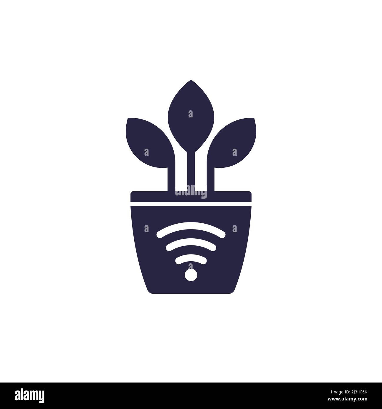 Smart pot for plants icon Stock Vector Image & Art - Alamy