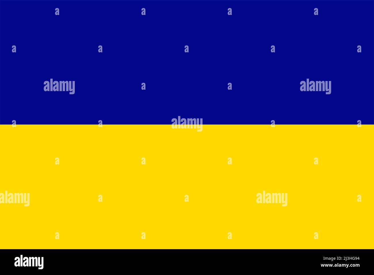 Current national flag of the country Ukraine Stock Photo - Alamy