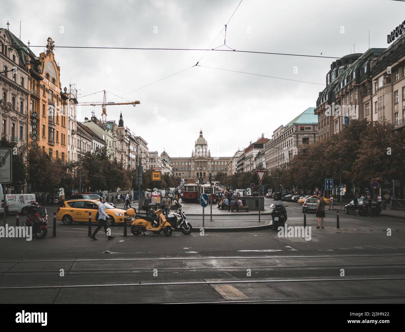 Wenceslas square in prague hi-res stock photography and images - Alamy