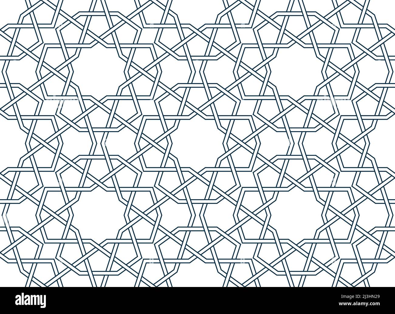 Persian geometric mosaic pattern for Ramadan card Stock Vector Image ...