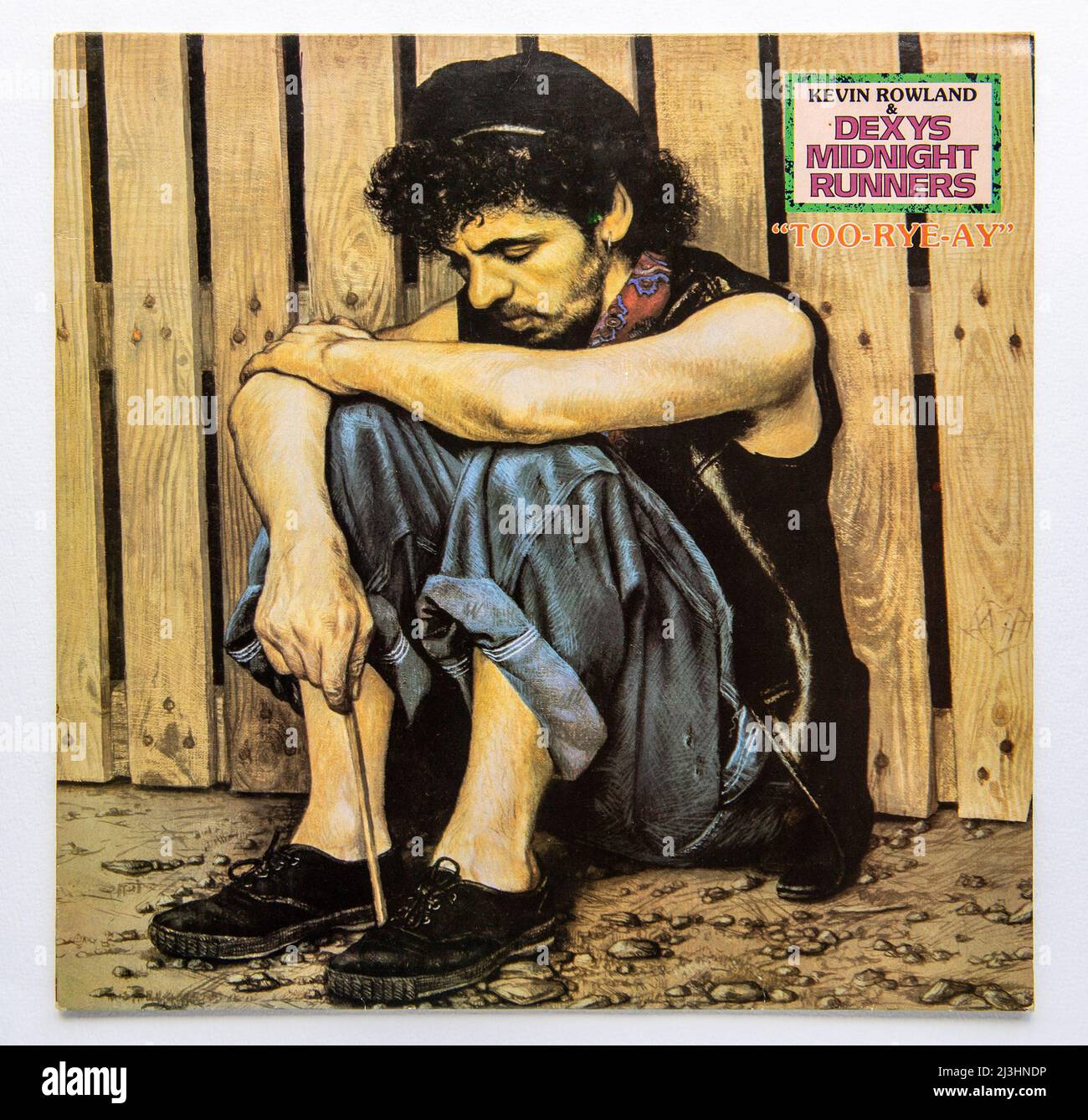 LP cover of Too-Rye-Ay, the second studio album by Dexys Midnight ...