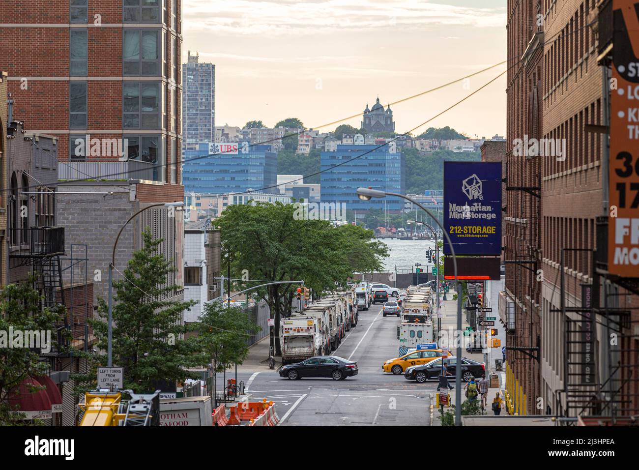 Chelsea, New York City, NY, USA, Hudson River in view Stock Photo - Alamy