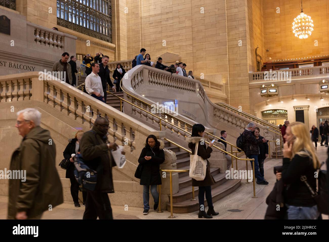 Grand Central, New York City, NY, USA, inside Grand Central Terminal ...