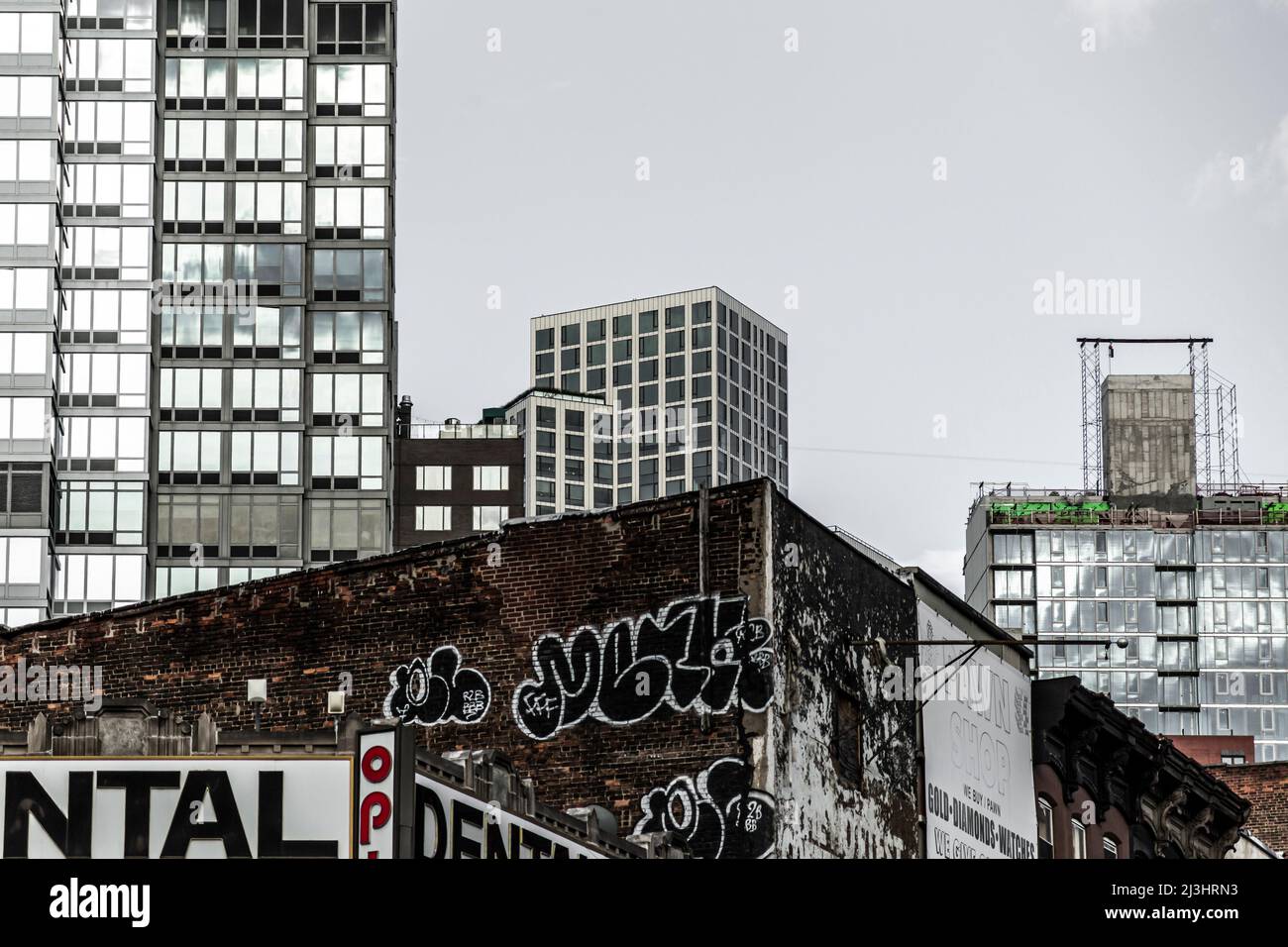 Jay st fulton street hi-res stock photography and images - Alamy