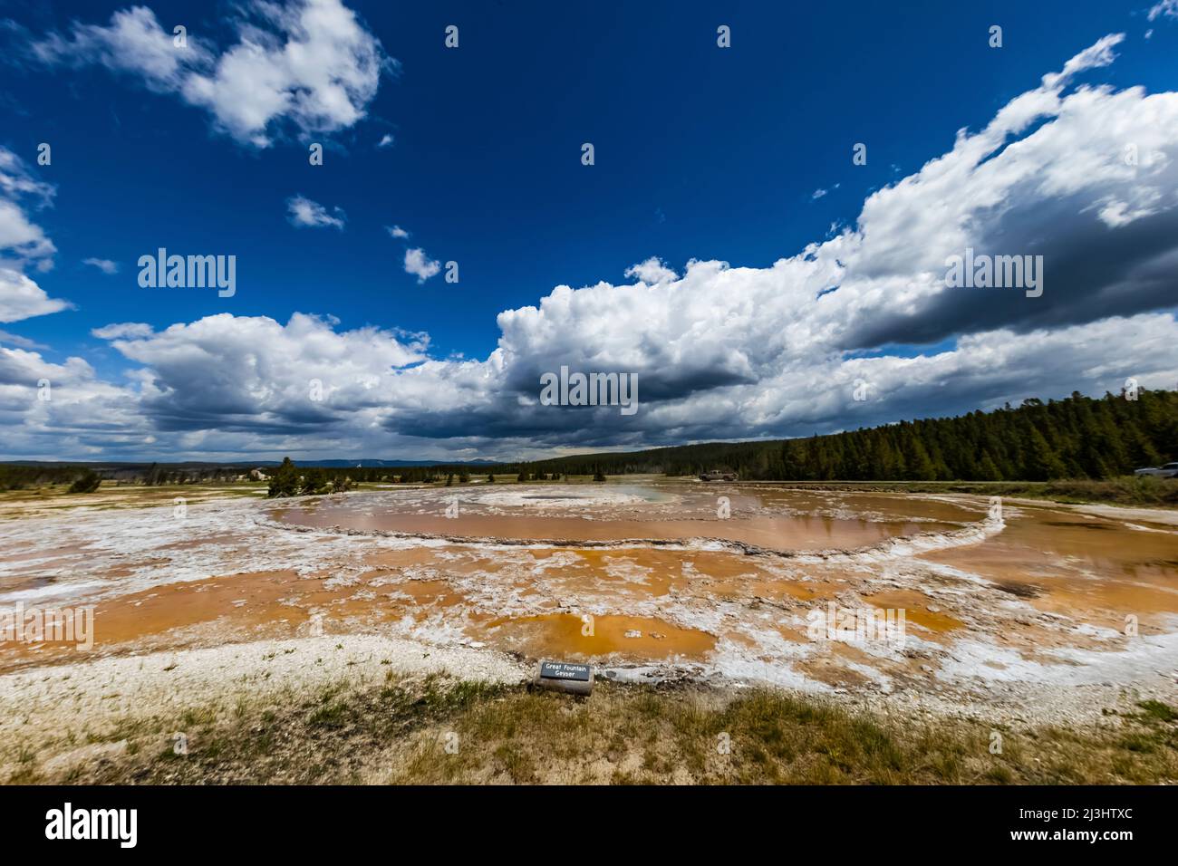 Yellowstone lower geyser basin hi-res stock photography and images - Alamy