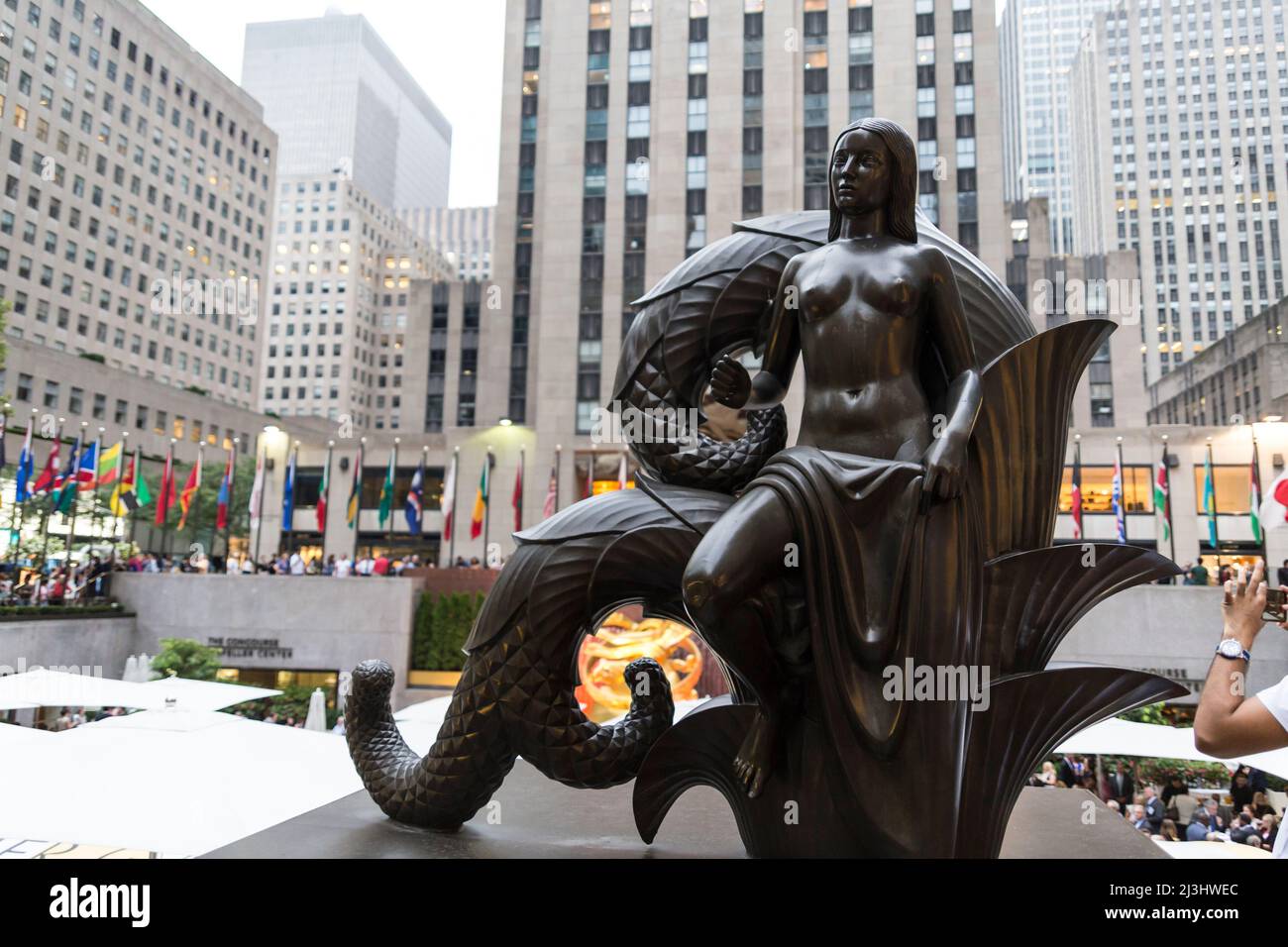 DIAMOND DISTRICT, New York City, NY, USA, rockefeller plaza Stock Photo ...