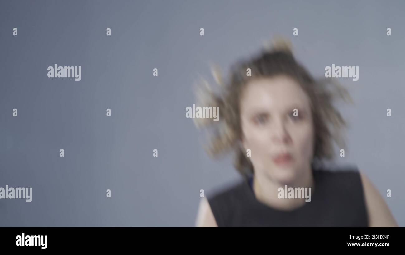 Healthy lifestyle concept, self-defense for females. Martial arts ...