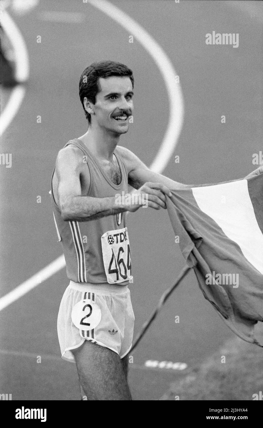 ALBERTO COVA Italy win 10,000m athlete at IAAF World Champion Ship in ...