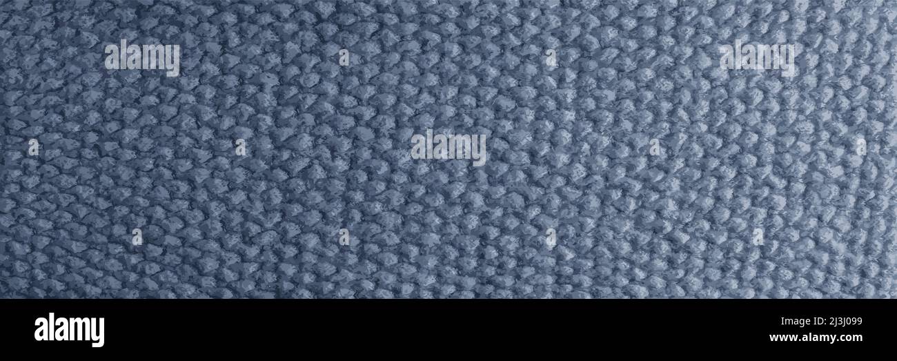 Realistic illustration of a grey-blue knitted carpet close-up. Textile ...